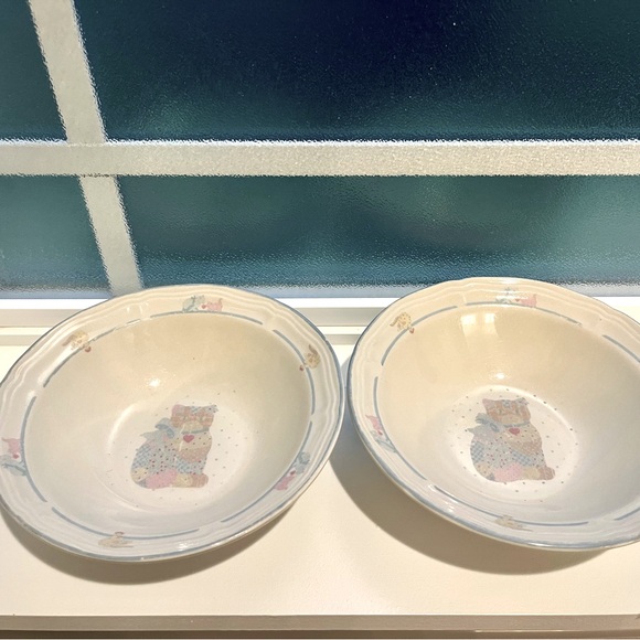 Tienshan | Kitchen | Tienshan Vintage 9s Stoneware Dinnerware Bowlsset ...